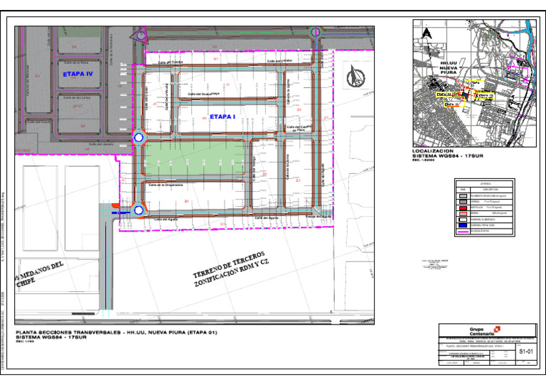 V15-E1 Cad Secciones Tranversales-S1-01 | PDF