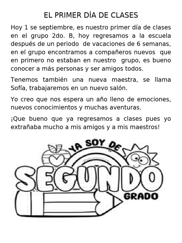 El Primer Día de Clases | PDF | México