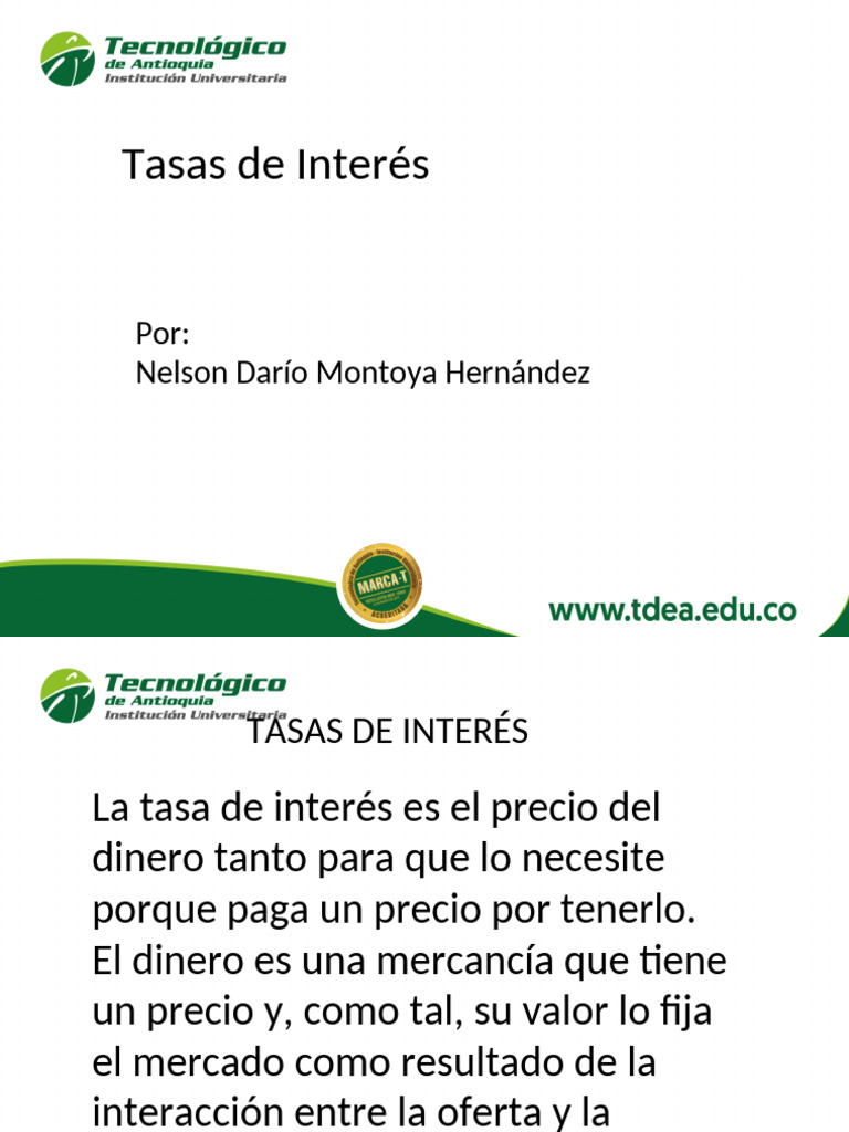 Análisis de Tasas de Interés 2017-02 | PDF | Interés | Tasas de interés