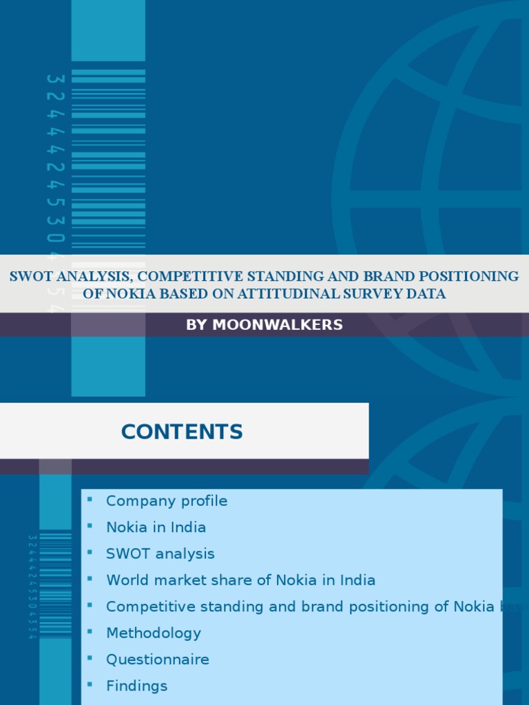 By Moonwalkers: Swot Analysis, Competitive Standing and Brand ...