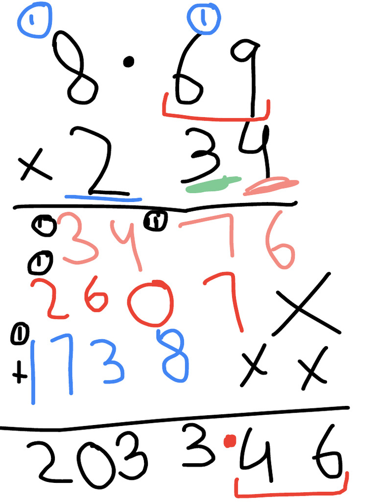 Three Digit Decimal | PDF