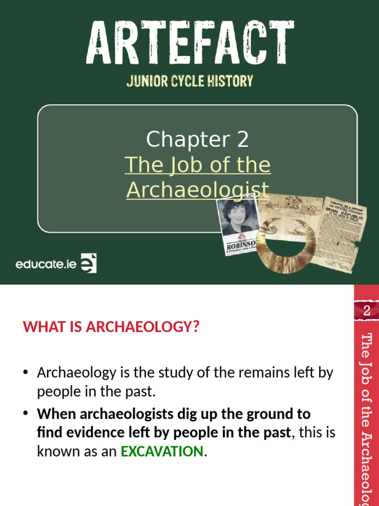 CH 2 The Job of The Archaeologist | PDF | Archaeology