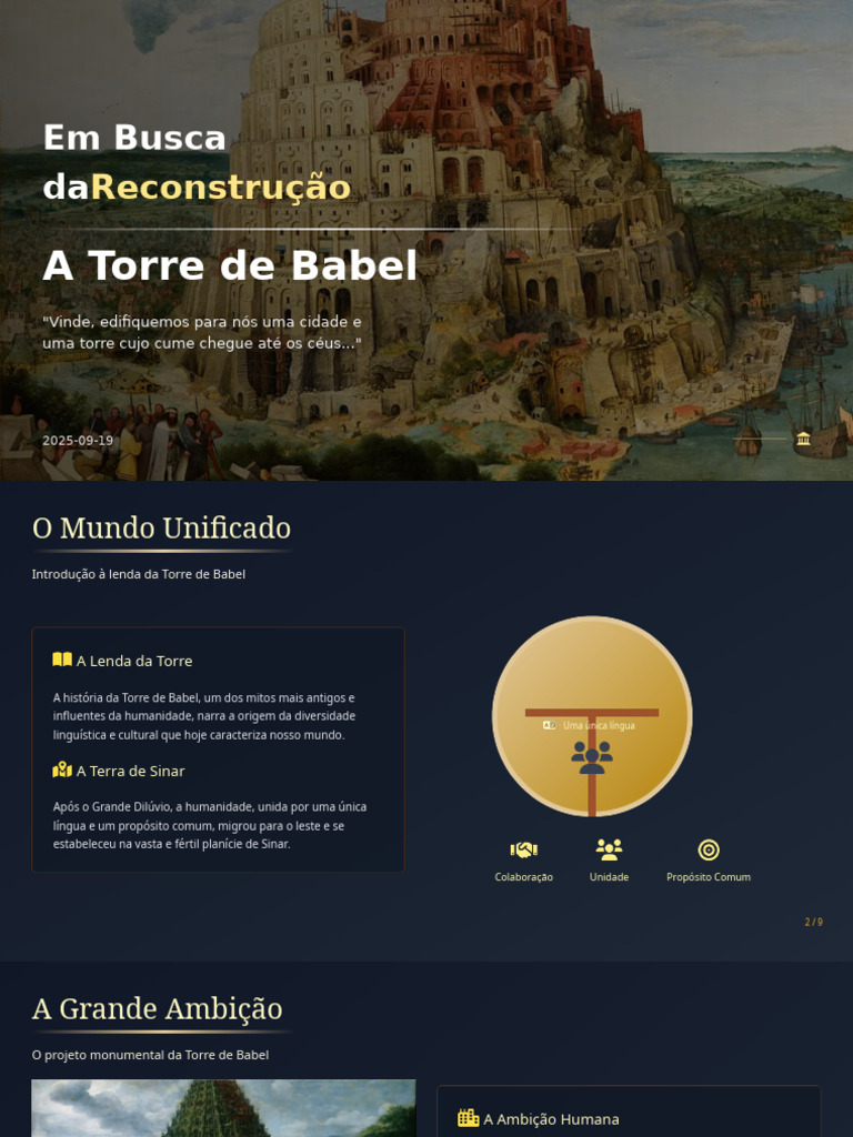Torre de Babel | PDF | Tijolo | Gênesis (livro)