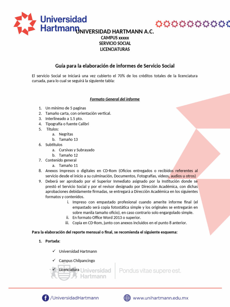 8.2 Guia Para Elaborar Informe Bimestral y Final (DAGEIMyFSS-1) | PDF