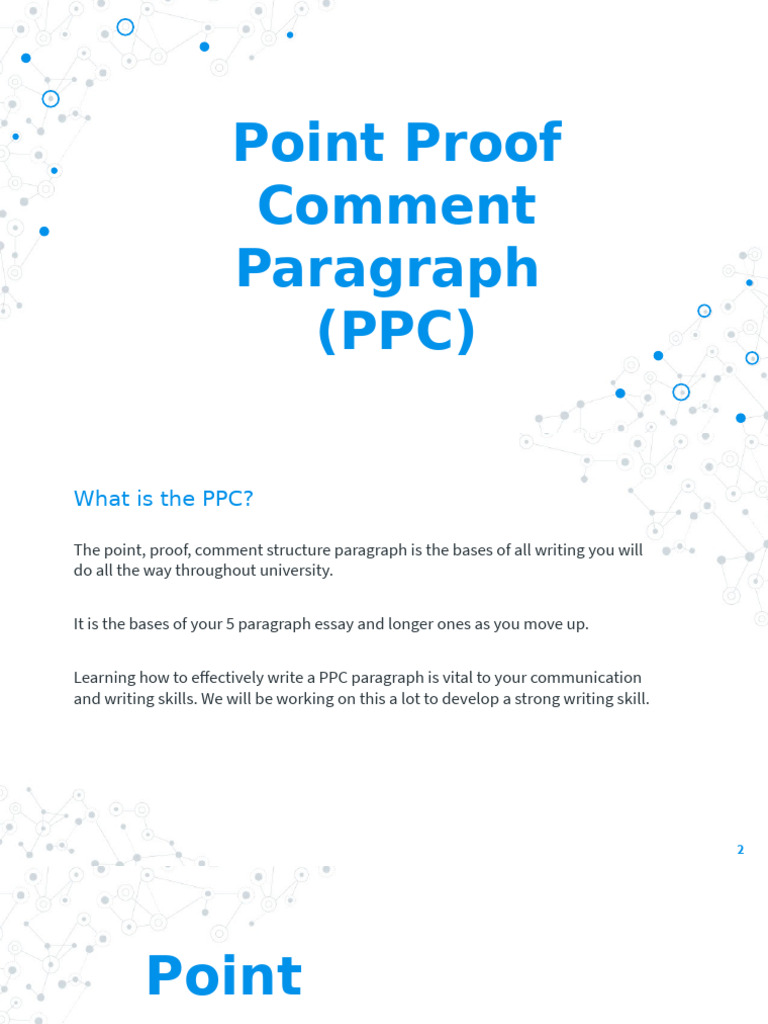 Mastering Point Proof Comment Structure | PDF | Essays | Human ...