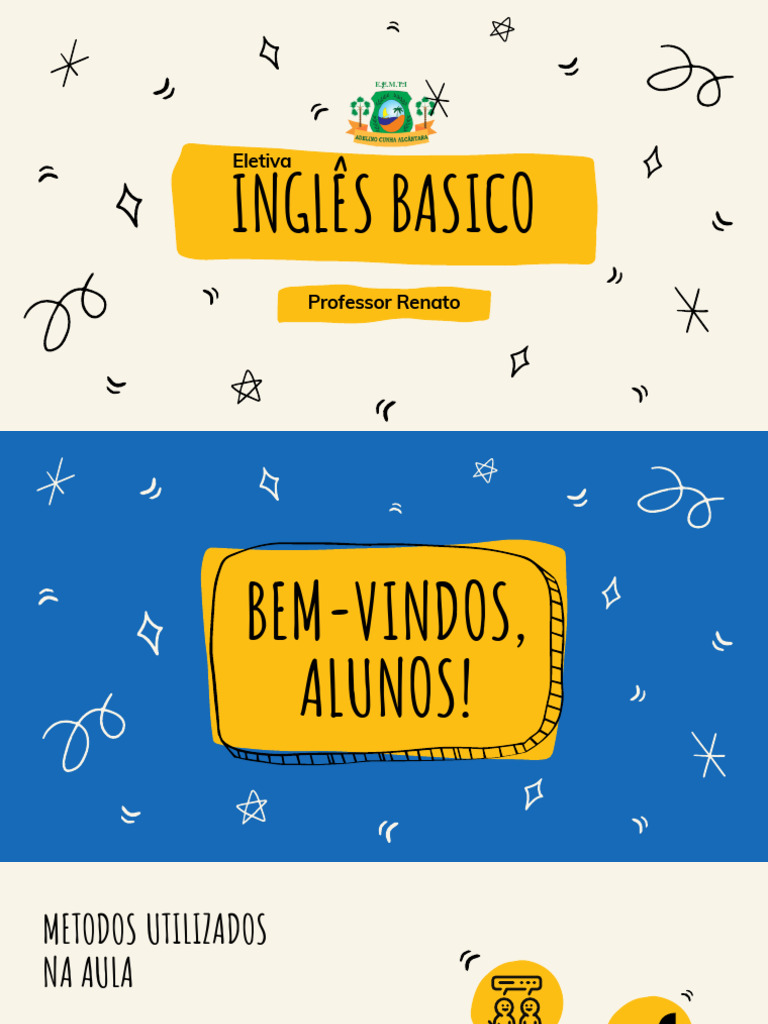 Aula de Inglês Basico | PDF