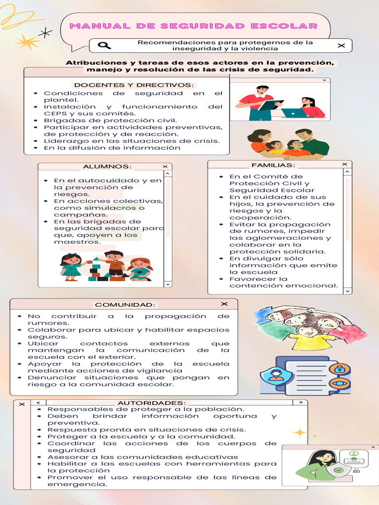 Seguridad Escolar: Prevención y Crisis | PDF | Valores