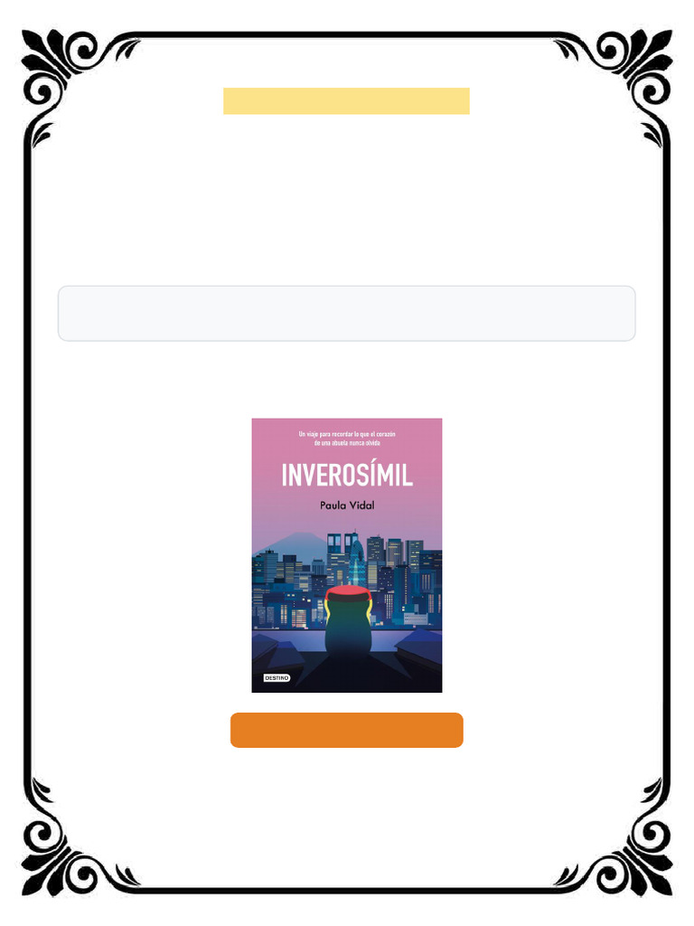 Inverosímil Paula Vidal Learning Material Available | PDF | Cumpleaños