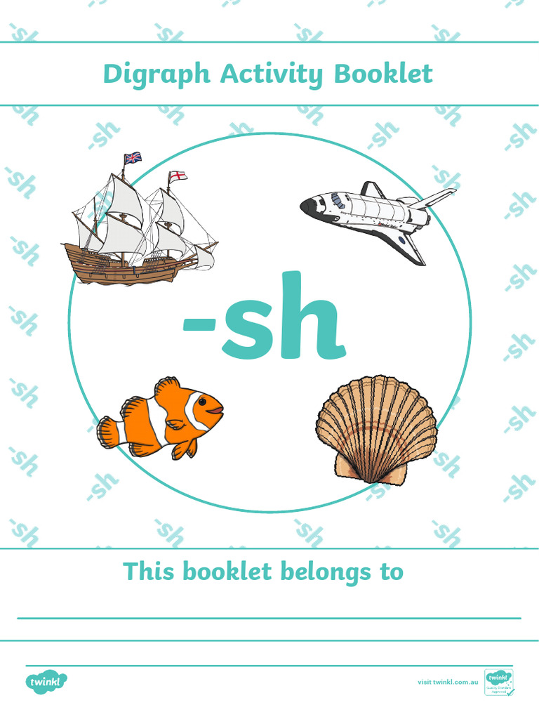 SH Digraph Activity Booklet | PDF