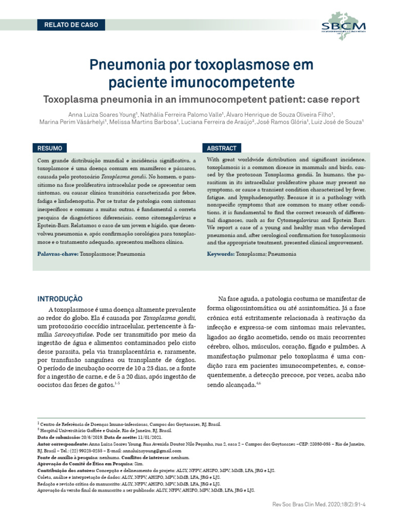 743-Texto do artigo-1544-1-10-20210803 | PDF | Especialidades médicas ...