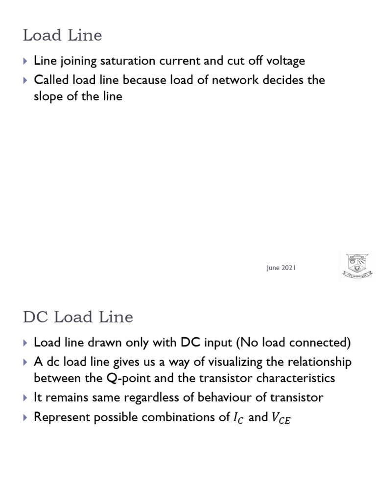 Load Line | PDF