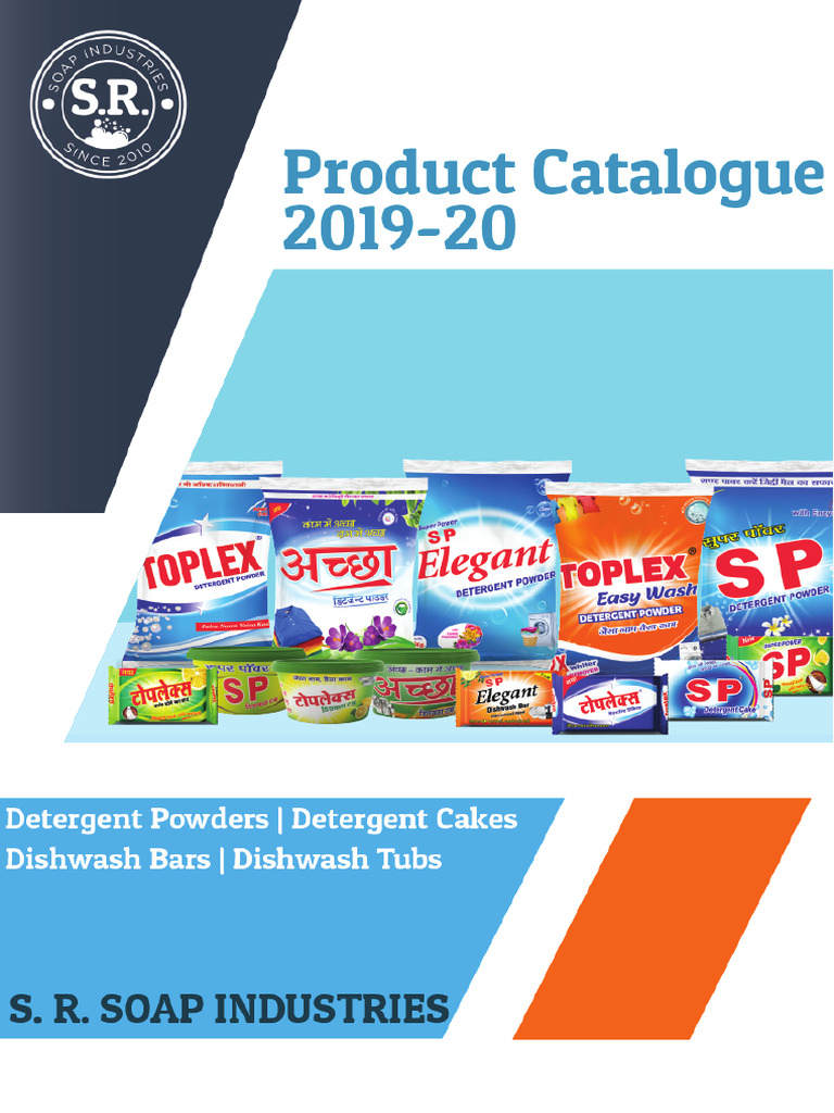 S.R. Soaps Product Catalogue | PDF
