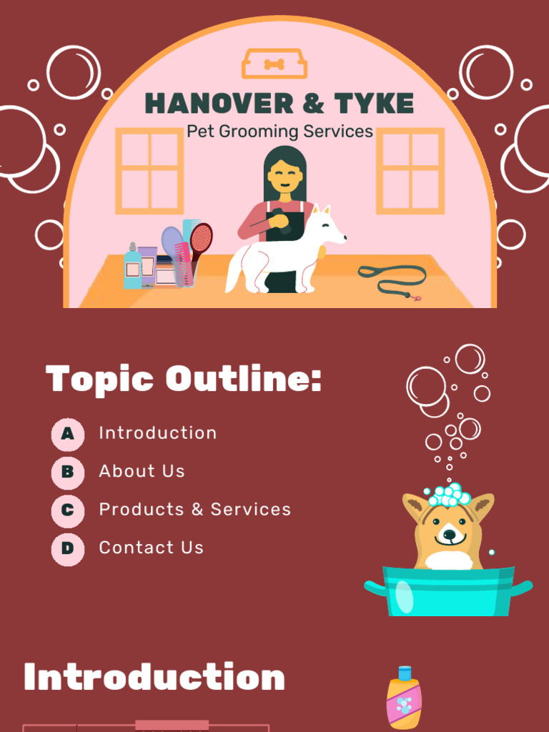 Hanover & Tyke Pet Grooming Services | PDF | Pet | Human–Animal Interaction