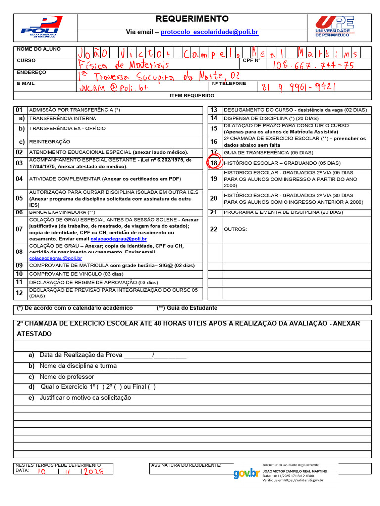 Requerimento 2025 2 Assinado | PDF