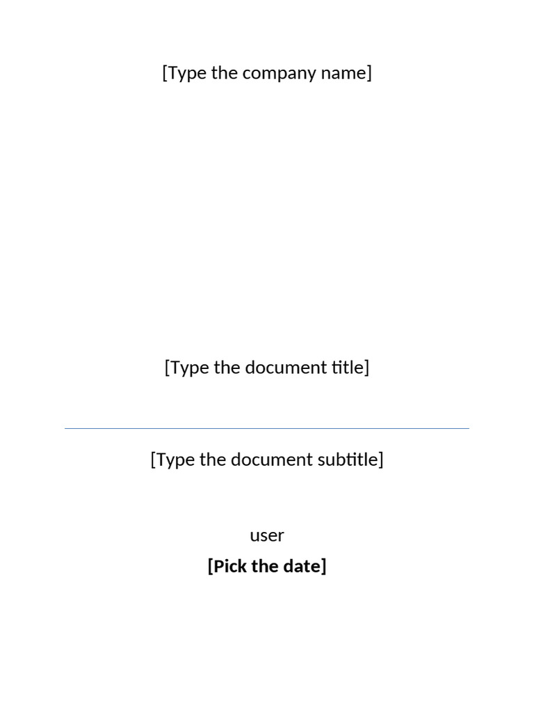 Type The Company Name | PDF