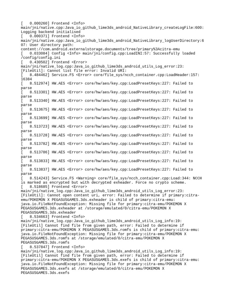 Lime3ds Log | PDF | Computer Engineering | Computer Architecture