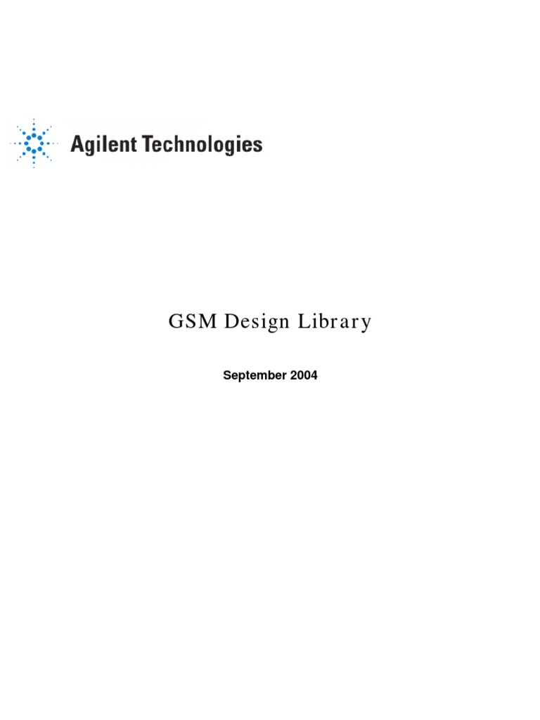 GSM Design Library: September 2004 | PDF | Forward Error Correction | Modulation