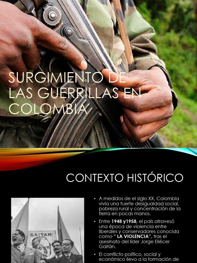 Surgimiento de Las Guerrillas en Colombia | PDF