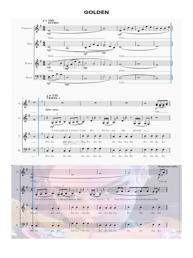 Golden Huntrix | PDF