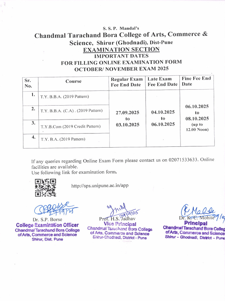Notice For Students (1) - 1 | PDF