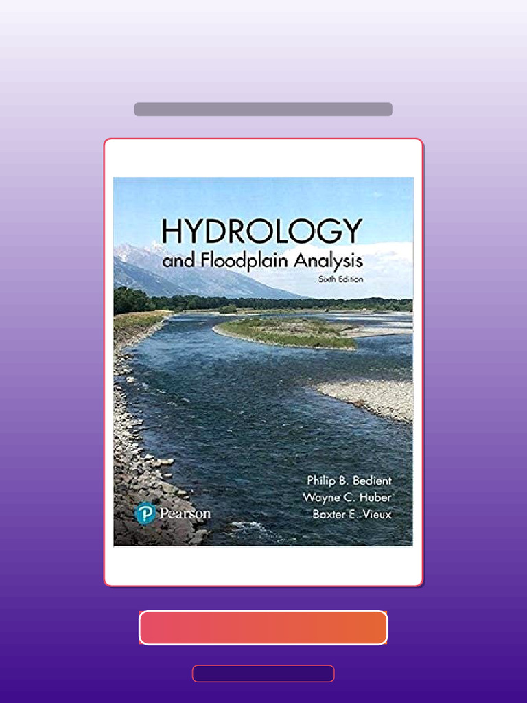 Answers for Hydrology and Floodplain Analysis 6th Edition by Philip B ...