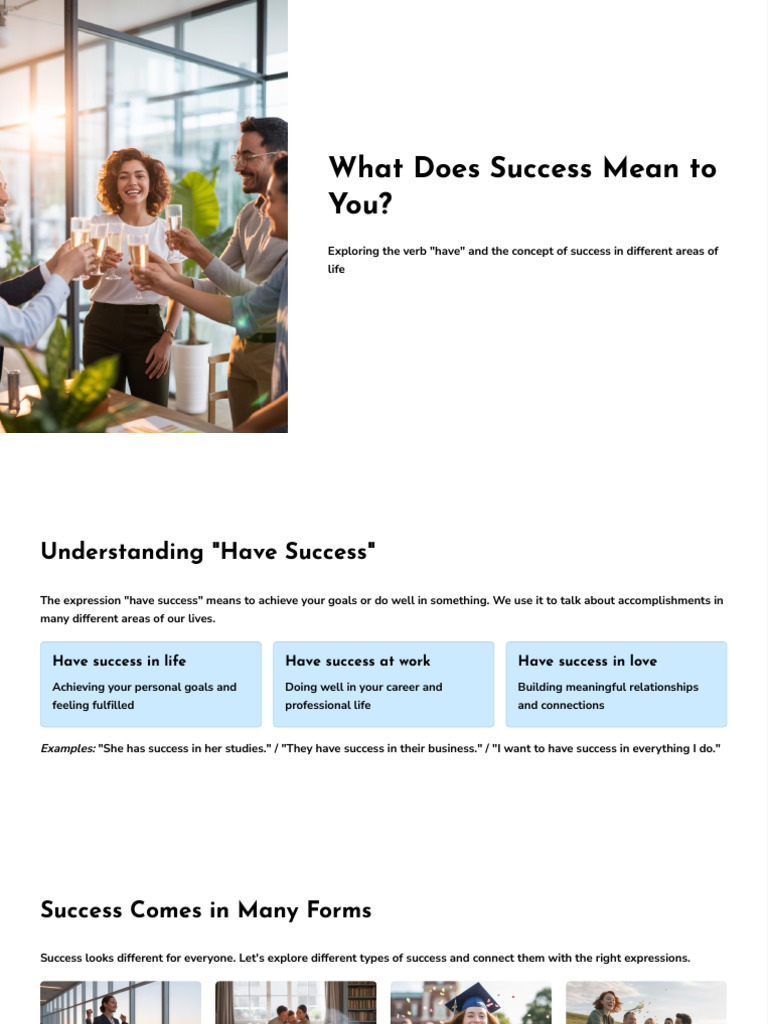 What Does Success Mean To You | PDF | Programmer | Goal