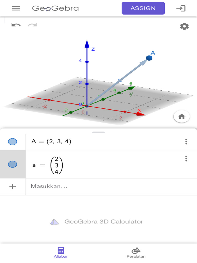 3D Calculator - GeoGebra | PDF
