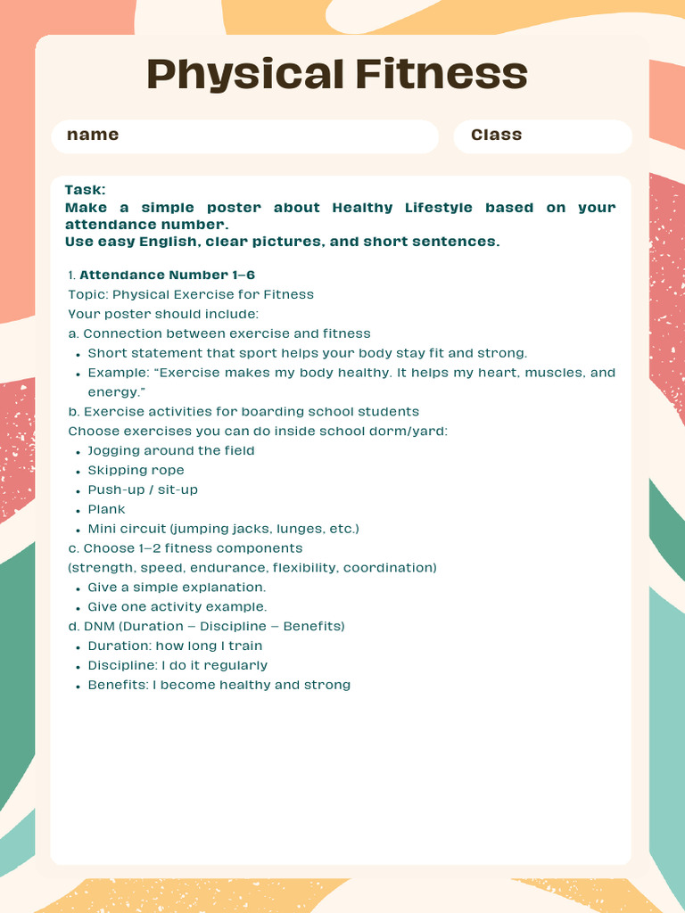 Physical Fitness | PDF