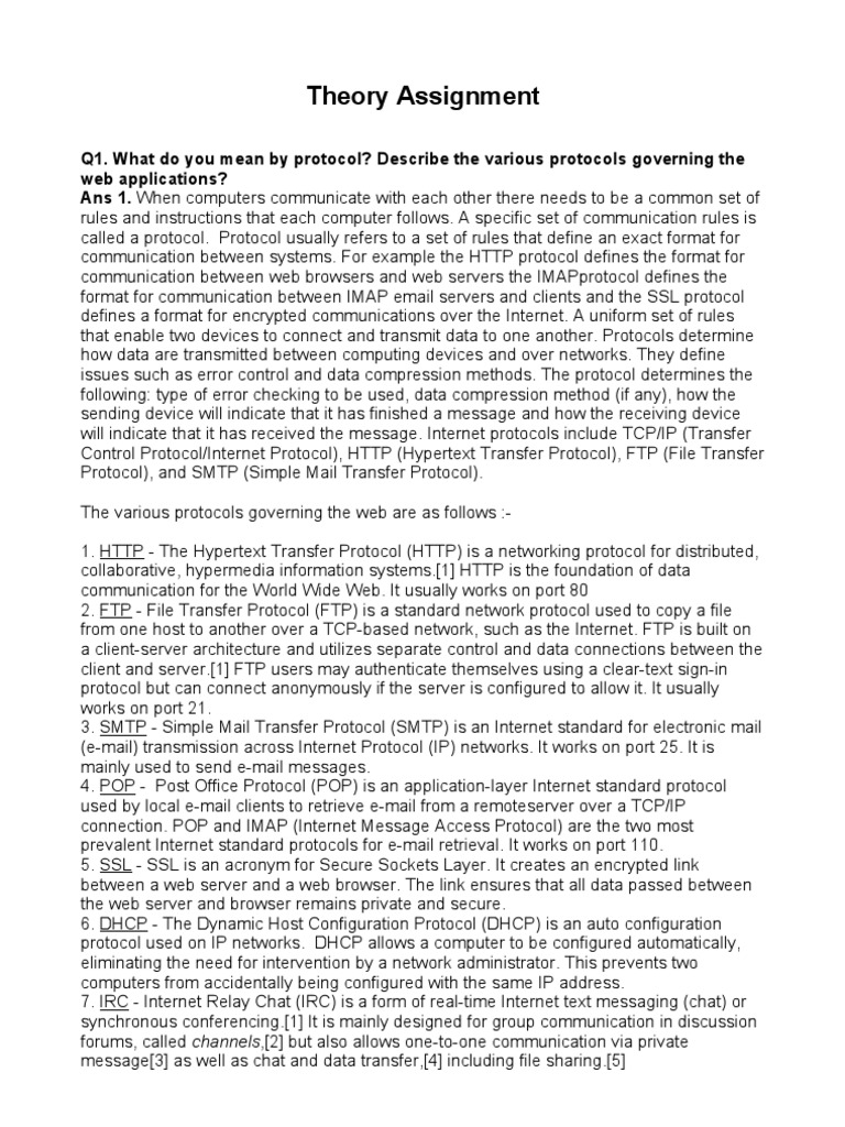 Iwt Assignment (Theory) | PDF | Java Server Pages | Enterprise Java Beans