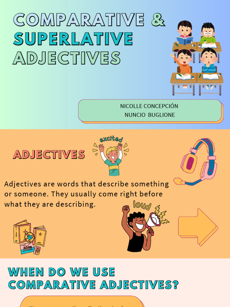 English Comparative and Superlative Adjectives | PDF | Adjective | Languages