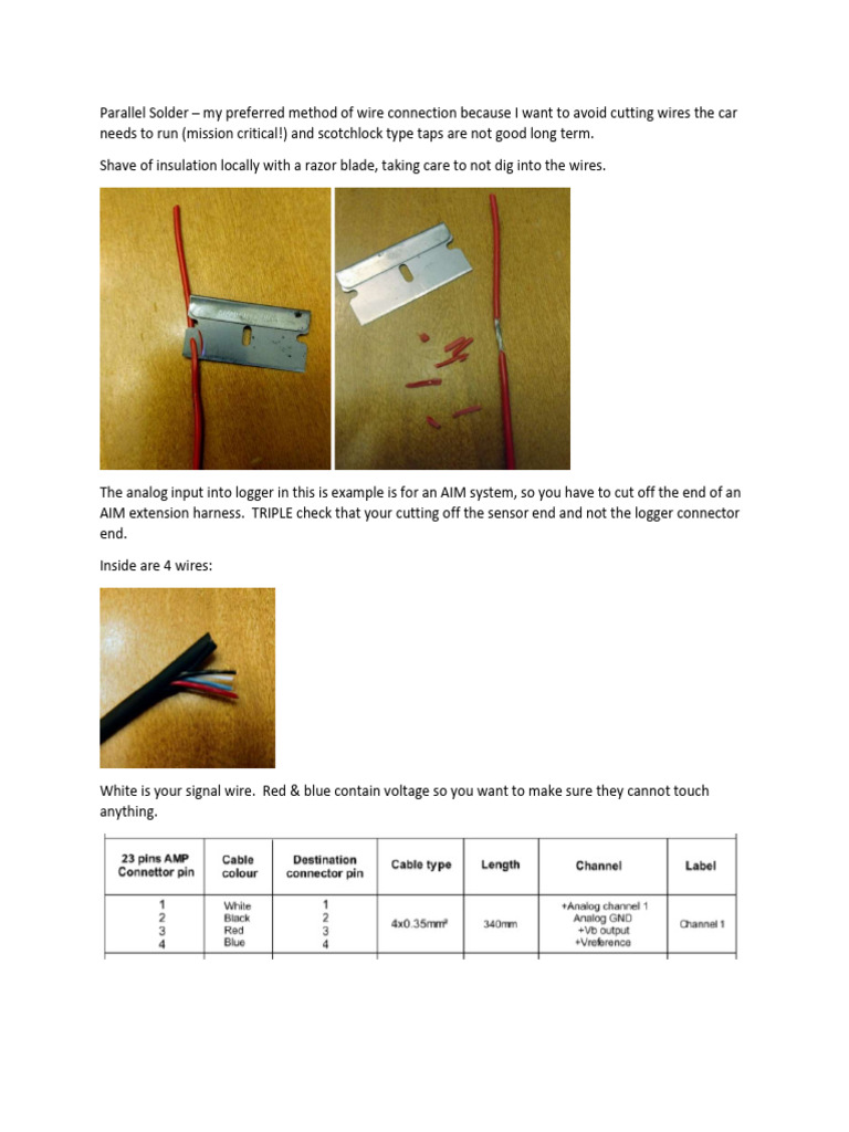 Crimpagem Parallel Solder | PDF