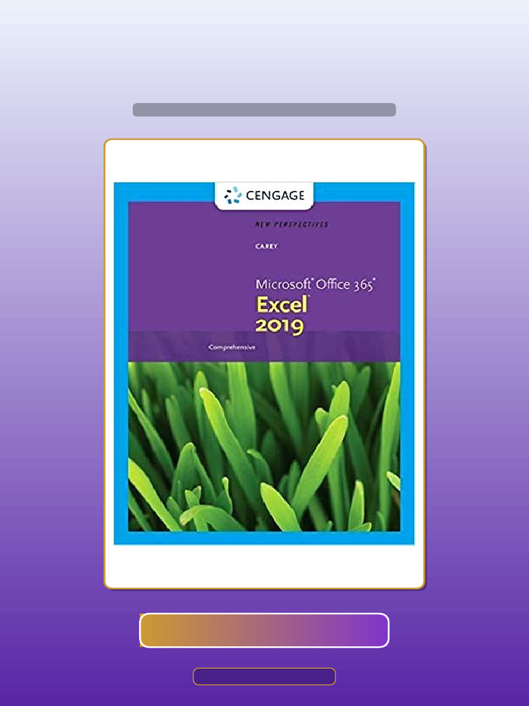 Answers for New Perspectives Microsoft Office 365 Excel 2019 ...