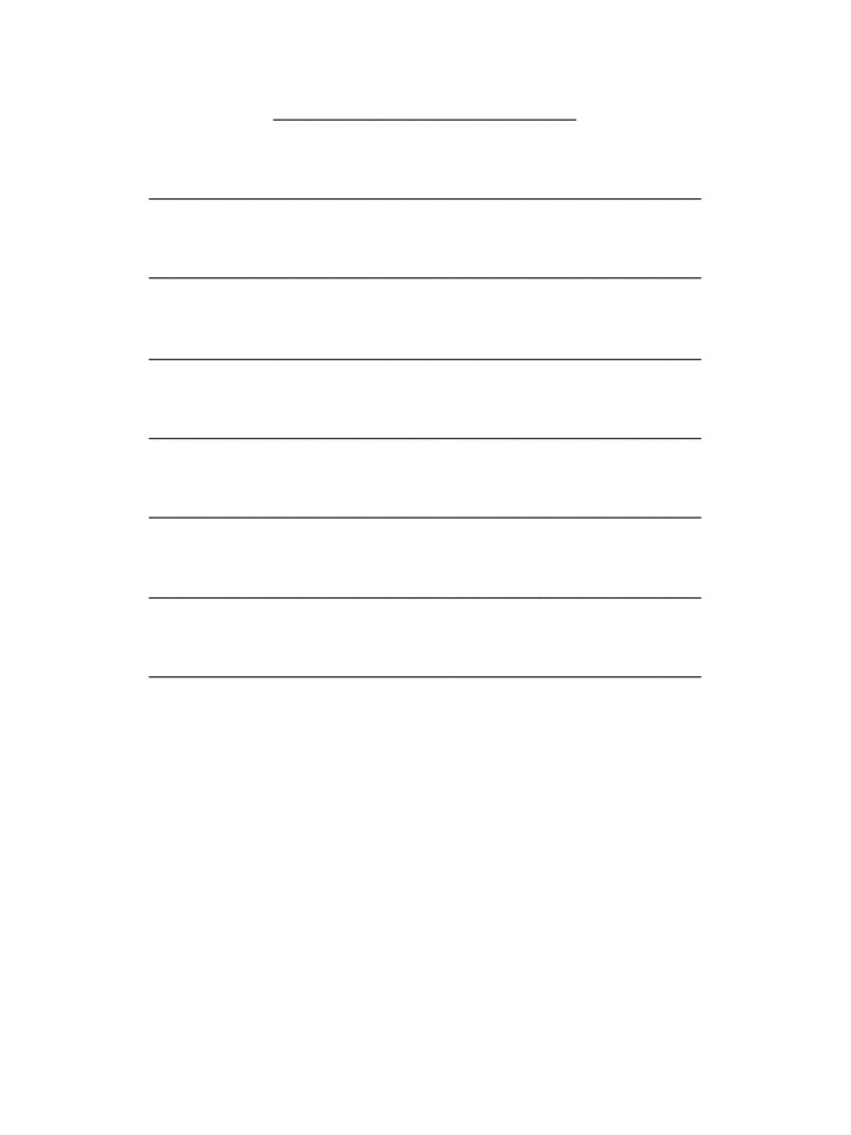 Poem Template | PDF
