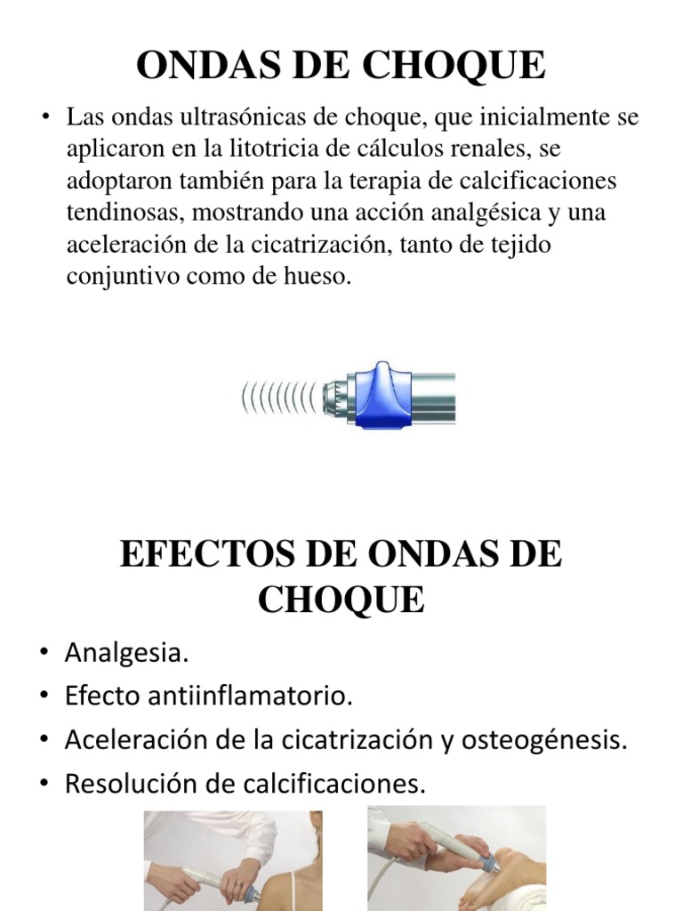 Ondas de Choque | PDF | Onda de choque | Medicina