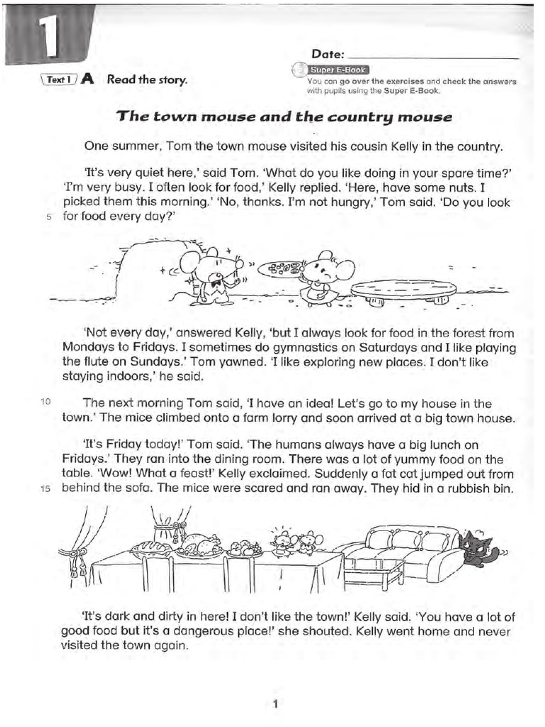 LM Leap Reading 4A 1 3 Ans | PDF