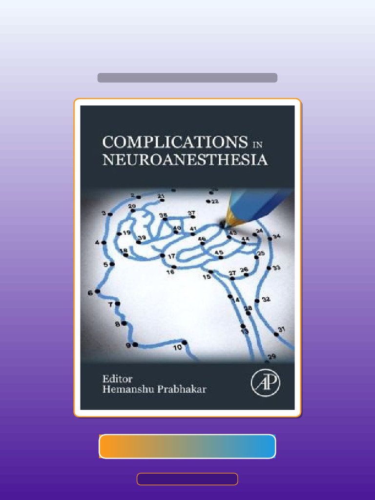 Ultimate Bundle Complications in Neuroanesthesia Ebook and TestBank ...