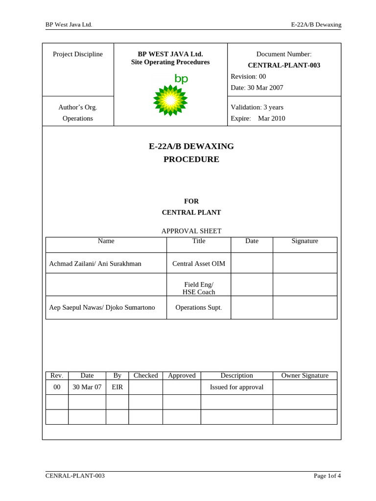 Cp 003 e 22ab Dewaxing | PDF | Valve | Oil Refinery