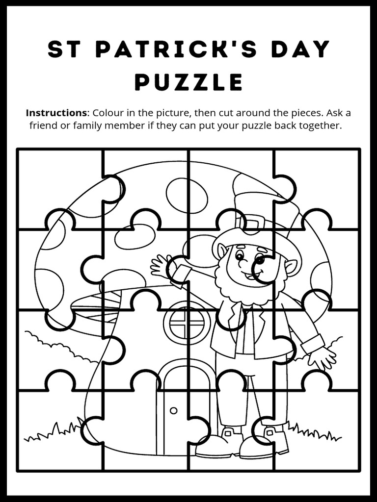 St Patrick's Day Jigsaw Puzzle | PDF