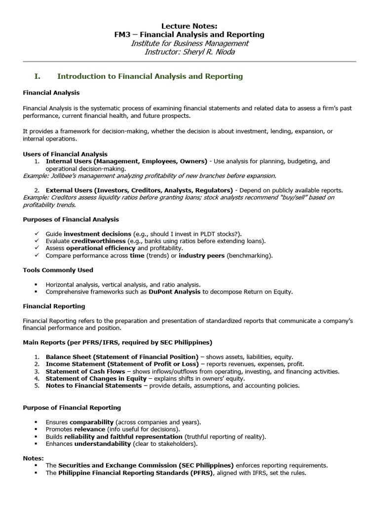 FM3 - 1-5 Discussion Notes | PDF | Valuation (Finance) | Discounted ...