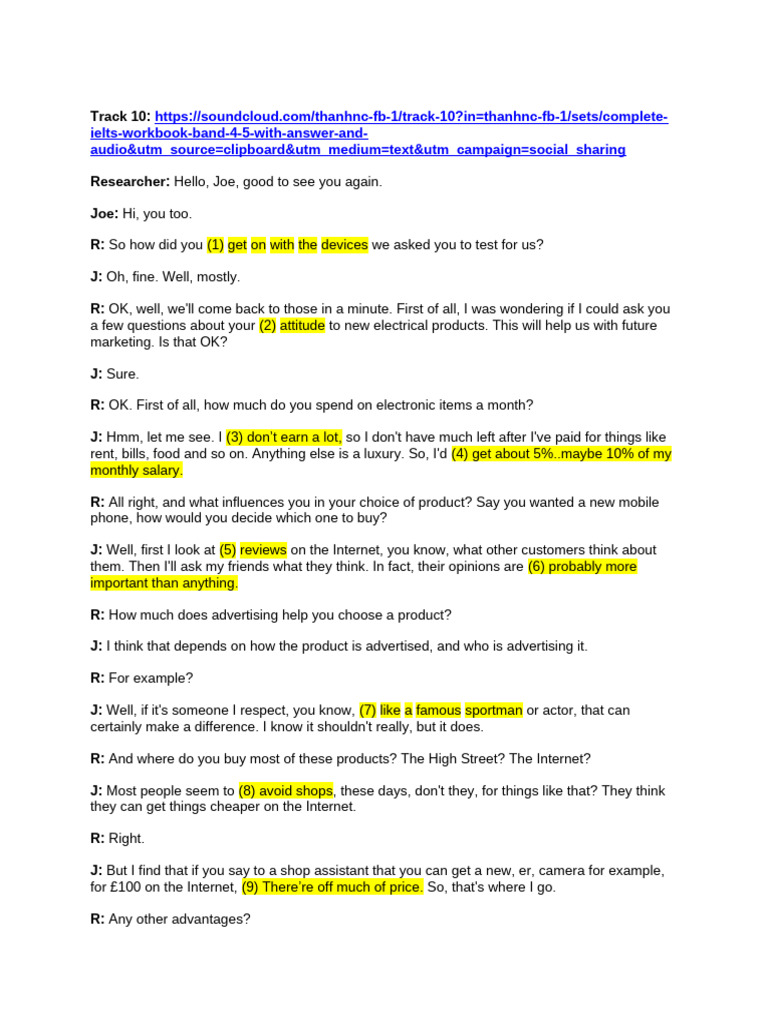 Chep Script Track 10-13 WB | PDF