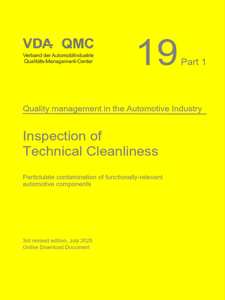 Automotive Component Cleanliness Inspection | PDF | Ultrasound | Filtration
