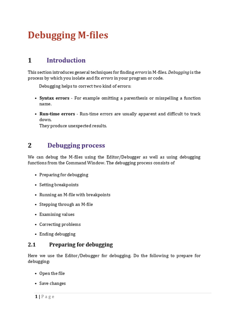 M-Files Debugging Techniques Guide | PDF | Debugging | Computer Engineering