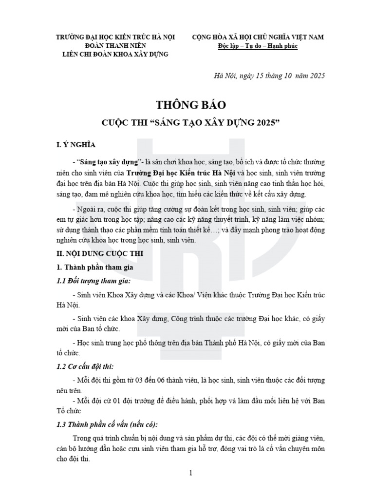 Sang Tao Xay Dung 2025 | PDF