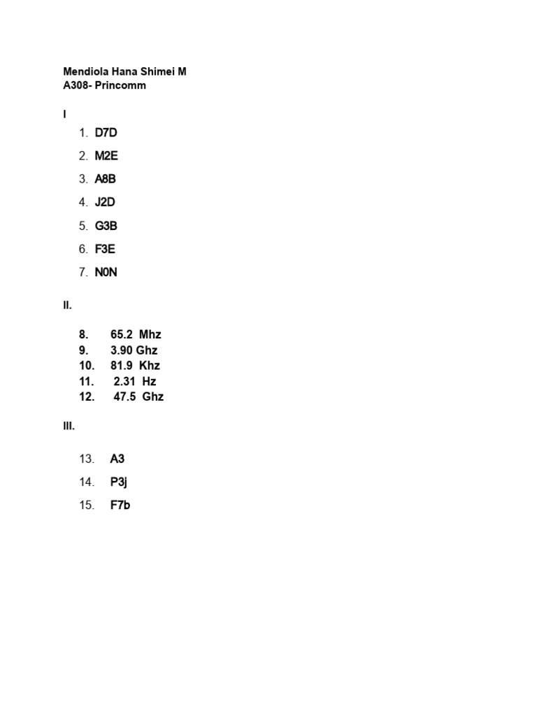 Mendiola - Princomm TP | PDF