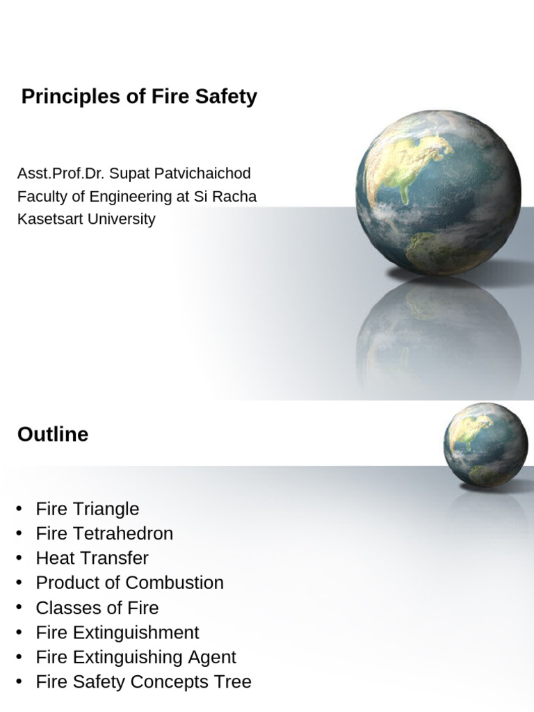 Fire Safety Principles Explained | PDF | Fires | Combustion