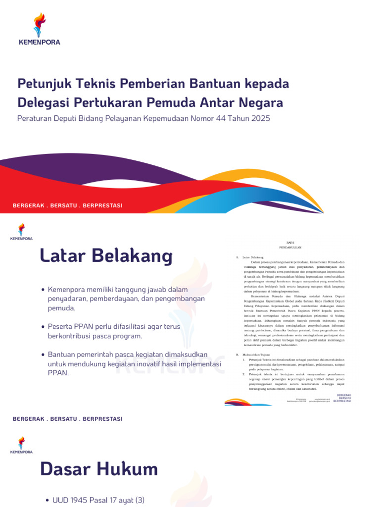 Panduan Bantuan Pemuda PPAN 2025 | PDF