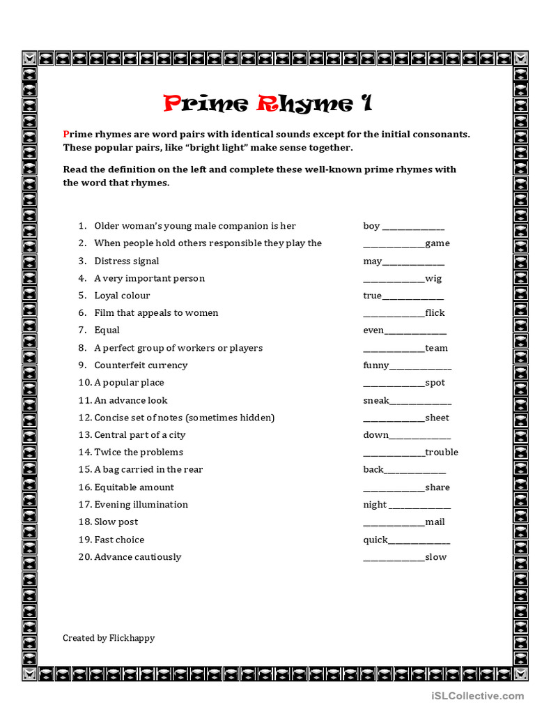 Prime Rhyme 1 | PDF | Chess | Chess Theory