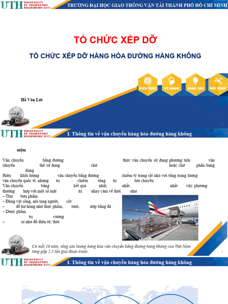 Bs-To Chuc Xep Do Hang Khong | PDF