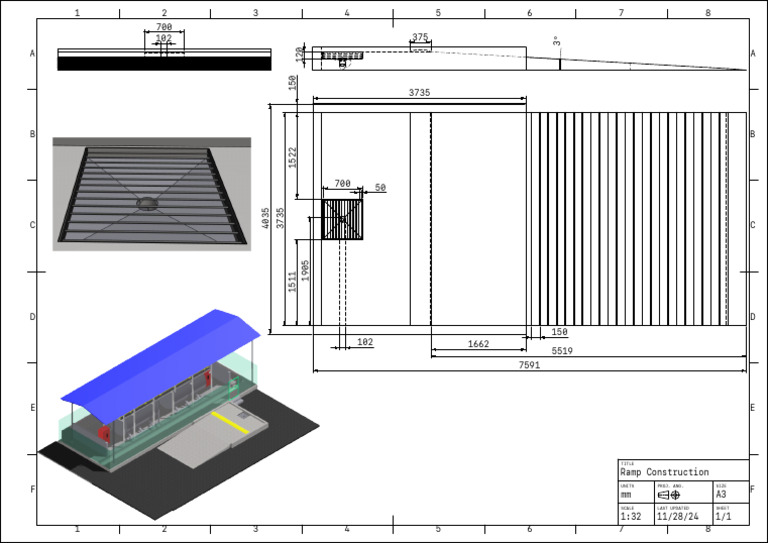 Ramp Drawing | PDF
