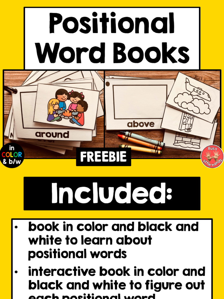 Positional Word Books: Freebie | PDF | Copyright Law